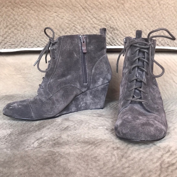 BCBGeneration | Shoes | Bcbgeneration Suede Booties Ankle Chocolate ...